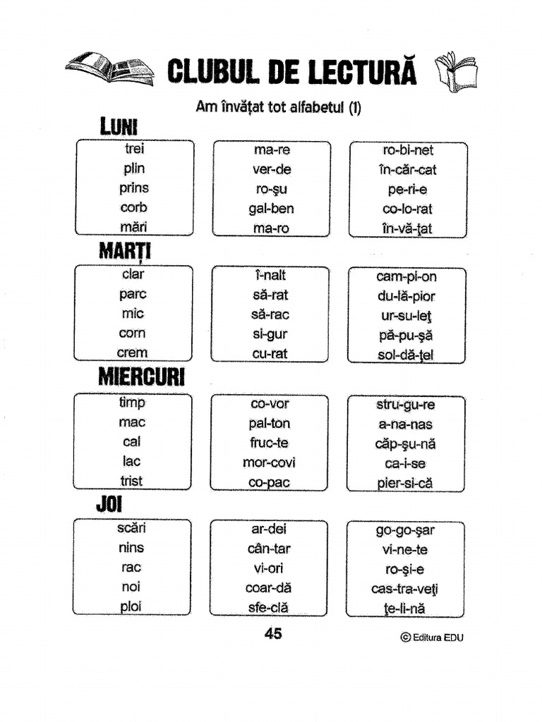 Am Invatat Tot Alfabetul | PDF