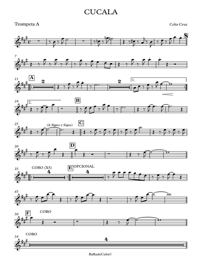 CUCALA Celia Cruz | PDF