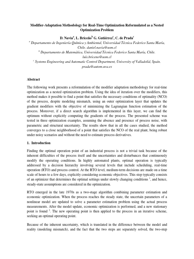Navia 2015 | PDF | Mathematical Optimization | Mathematical Analysis