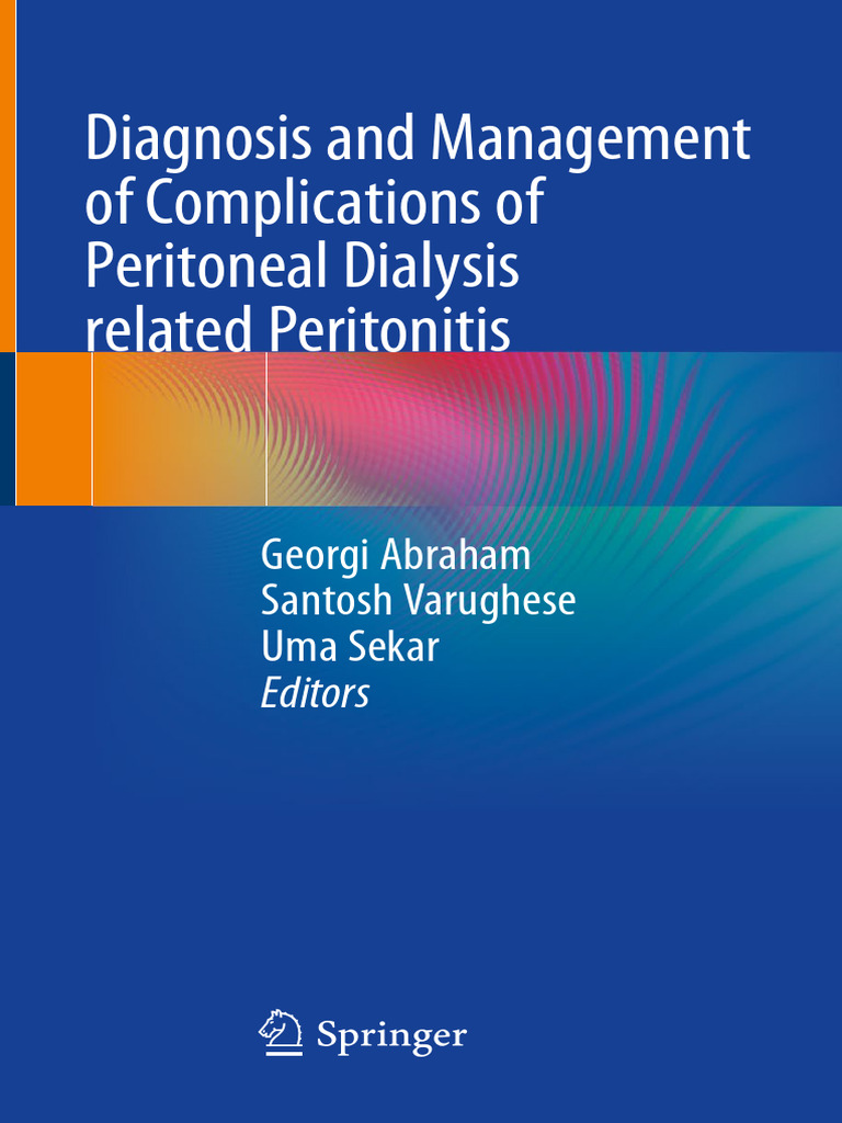 Diagnosis and Management of Complications of Peritoneal Dialysis ...