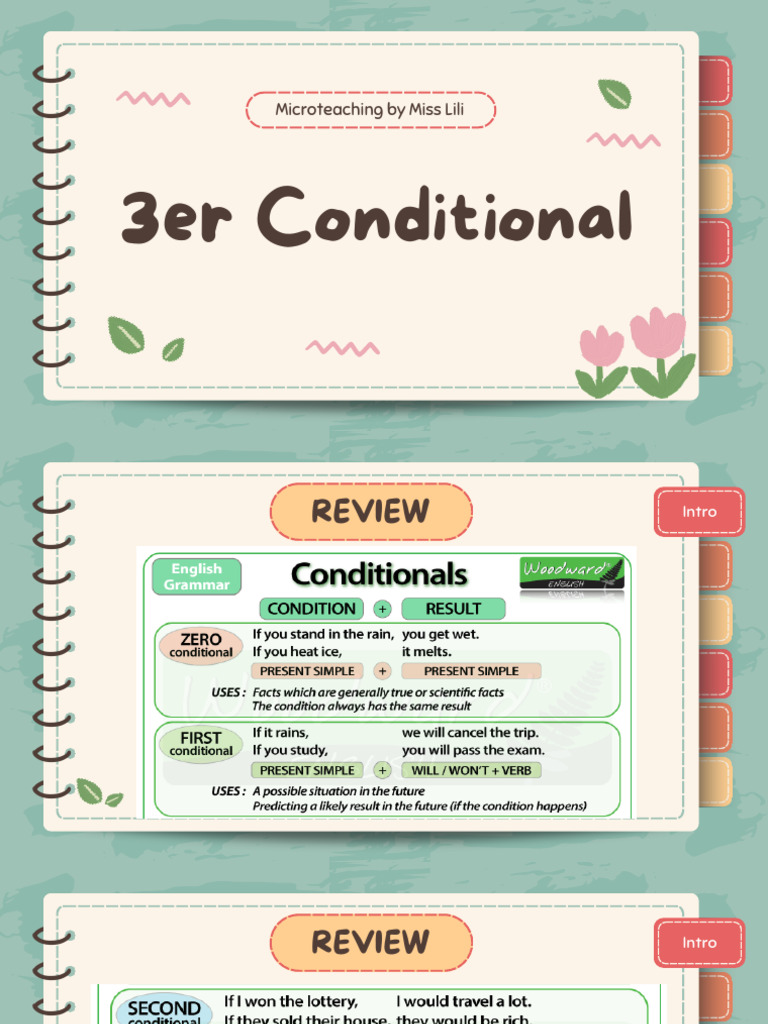 3rd Conditional by Miss Lili | PDF | Linguistics | Grammar