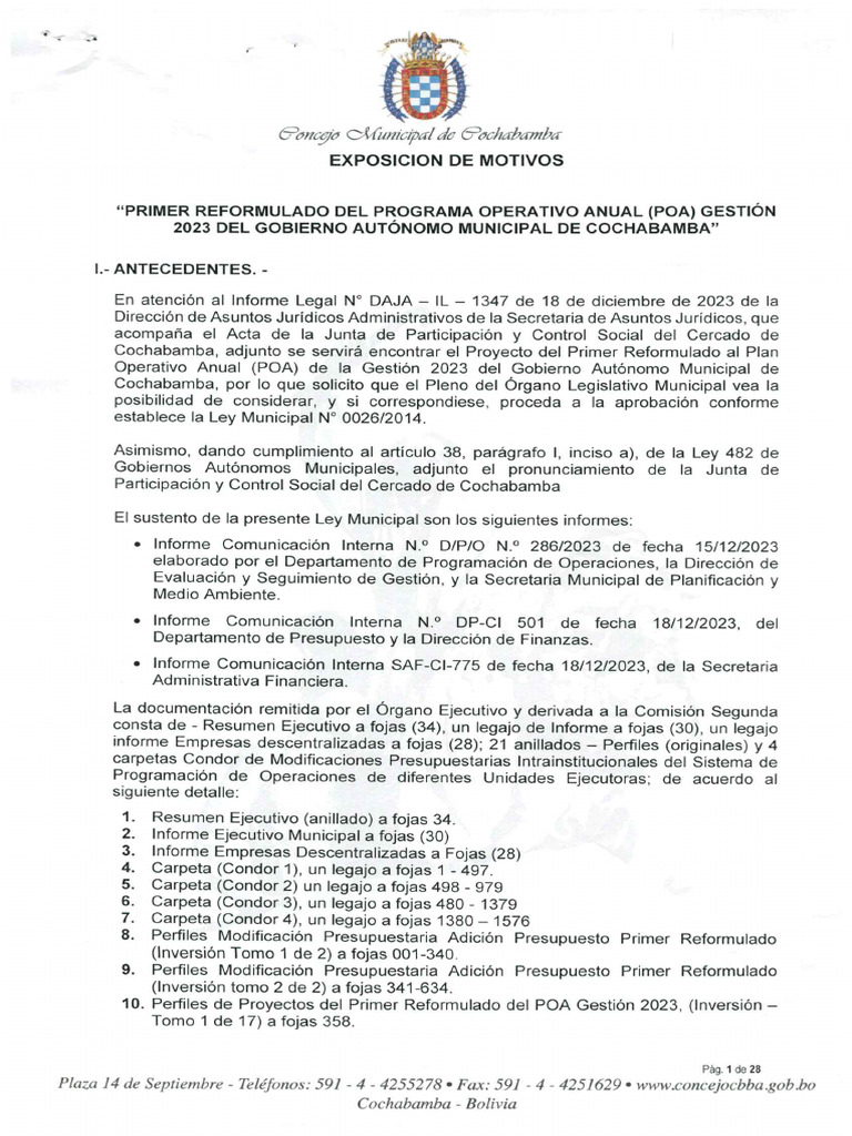 Ley 1397 2023 | PDF