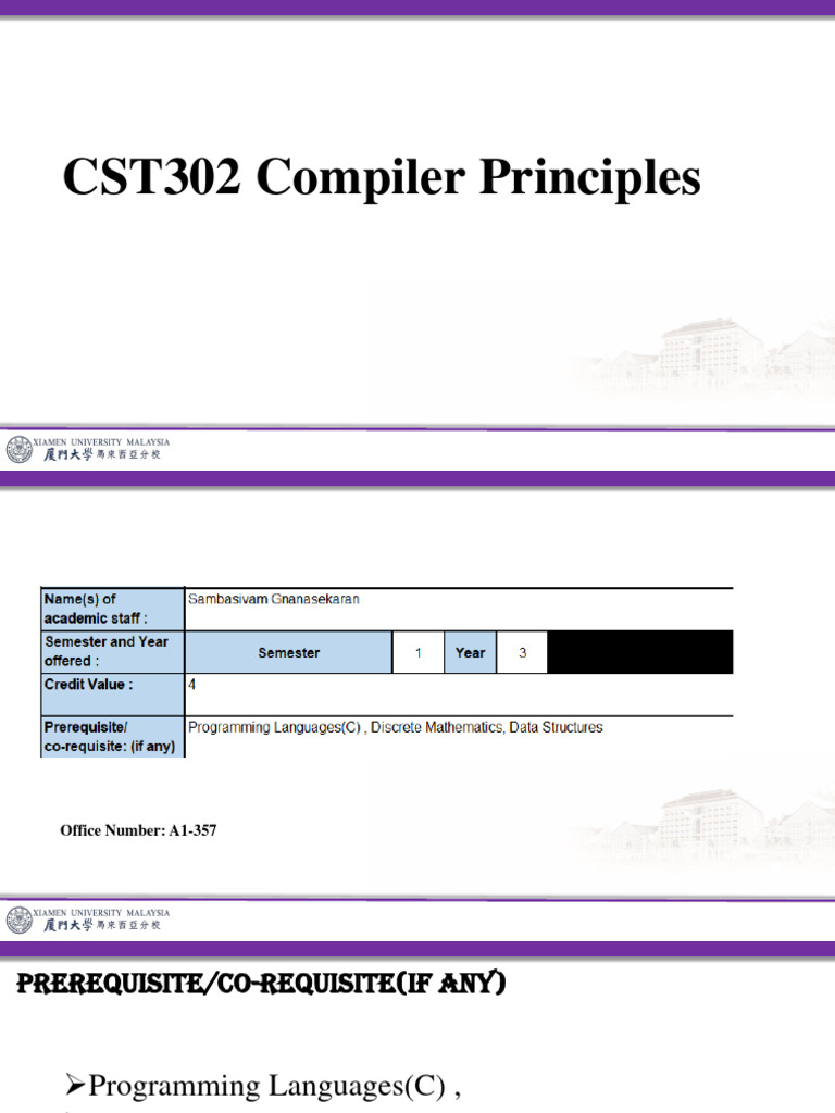 Chapter 1 - Compiler Principles | PDF | Parsing | Compiler