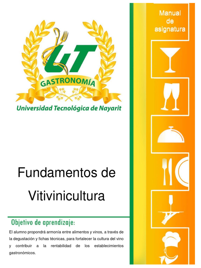Manual Vitivinicultura | PDF | Vino | Uva