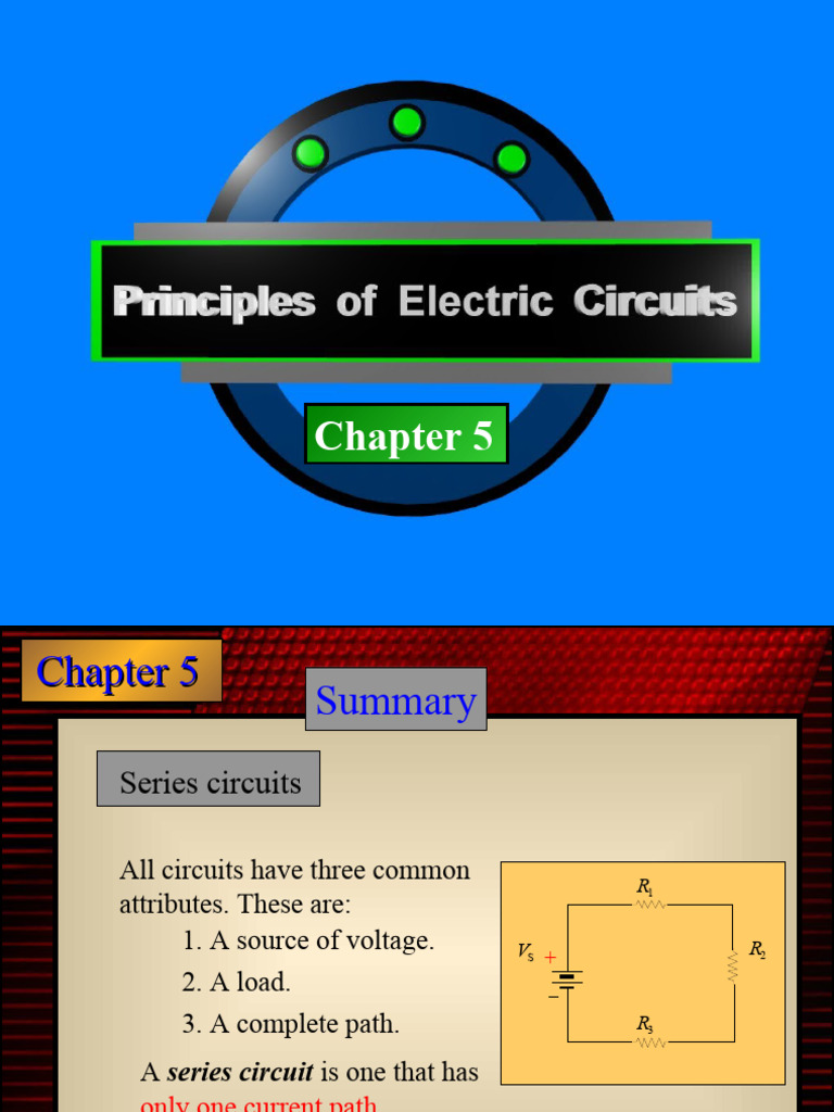 pp05 | PDF | Series And Parallel Circuits | Electrical Network