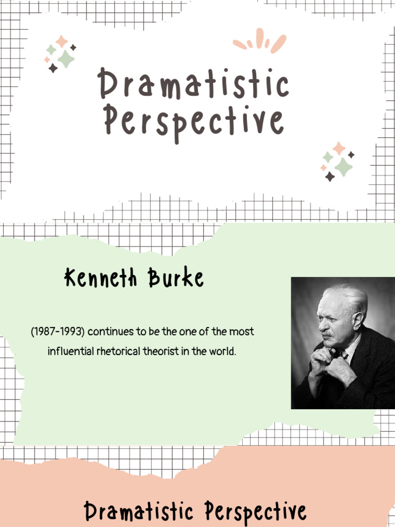 Dramatistic Perspective | PDF | Communication | Human Communication