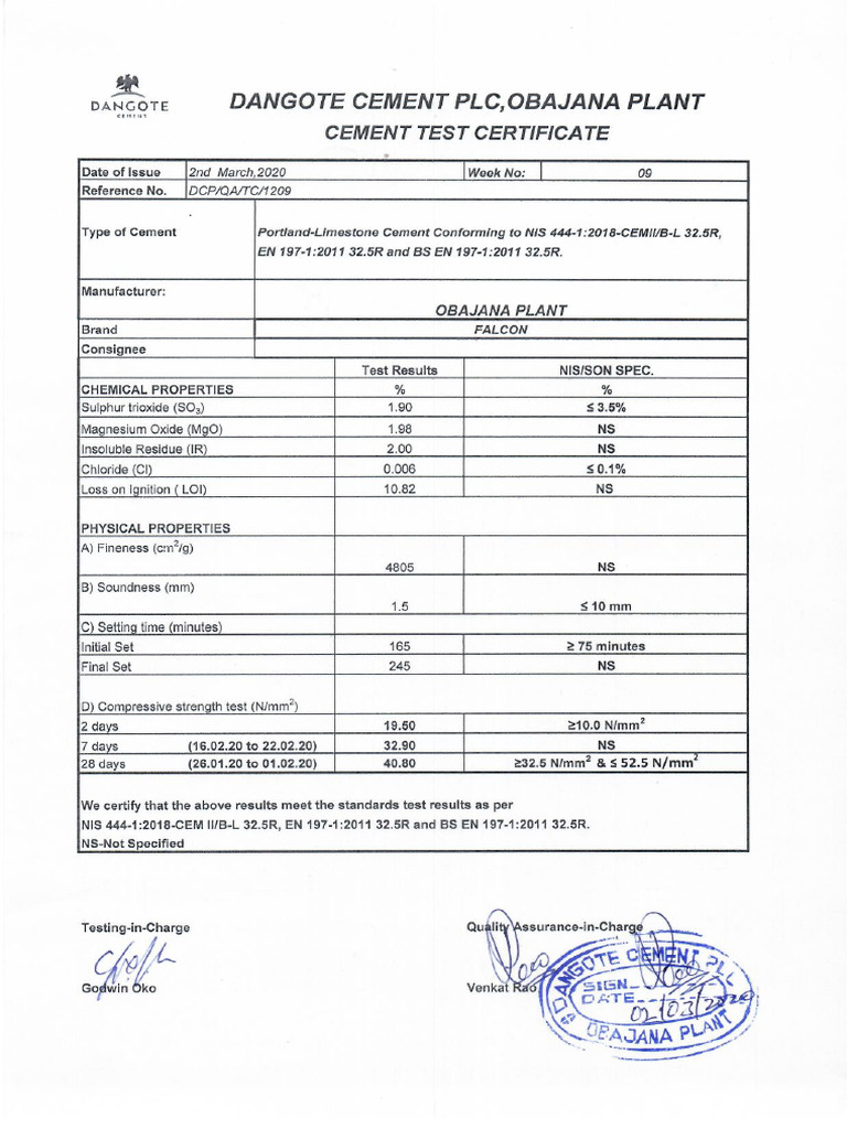 Dangote Cement | PDF