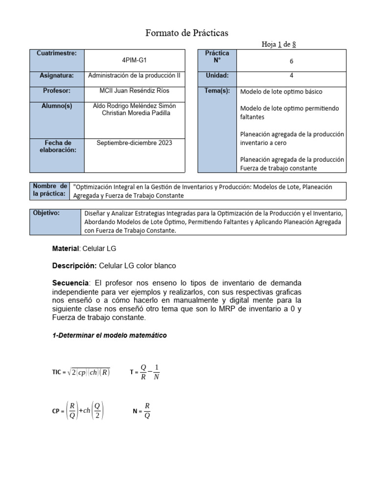 Practica 6 Corregida | PDF