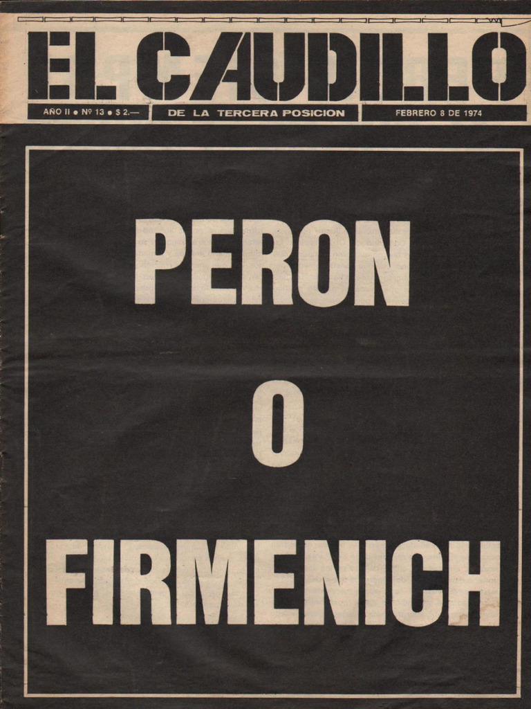 El Caudillo 13 | PDF