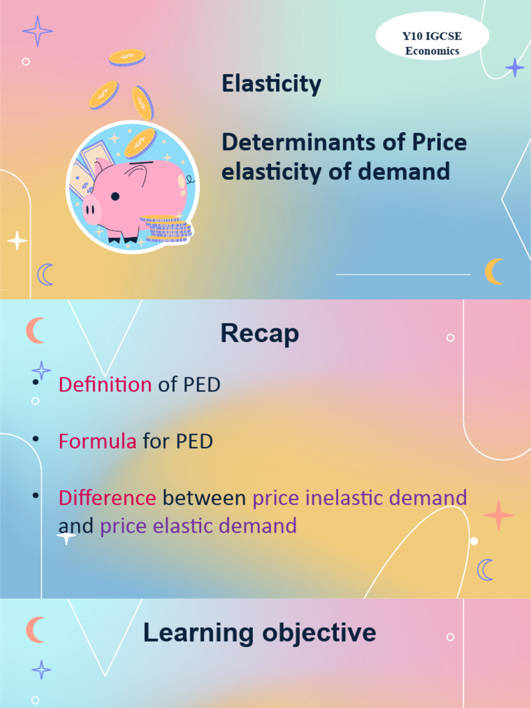 IGCSE PED Determinants | PDF