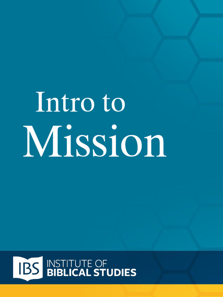 Intro To Mission - Syllabus & Course Notes | PDF | Christian Mission ...