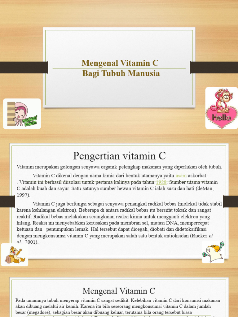 Mengenal Vitamin C | PDF | Kesehatan Holistik
