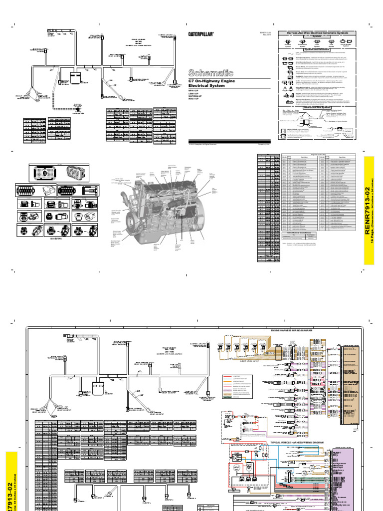 SISTEMA ELÉCTRICO C7 CATERPILLAR | PDF | Electrical Connector | Switch
