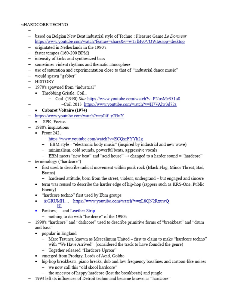 Hardcore Lecture Intro | PDF