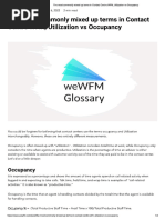 WFM Formulas and Terminology Guide | PDF
