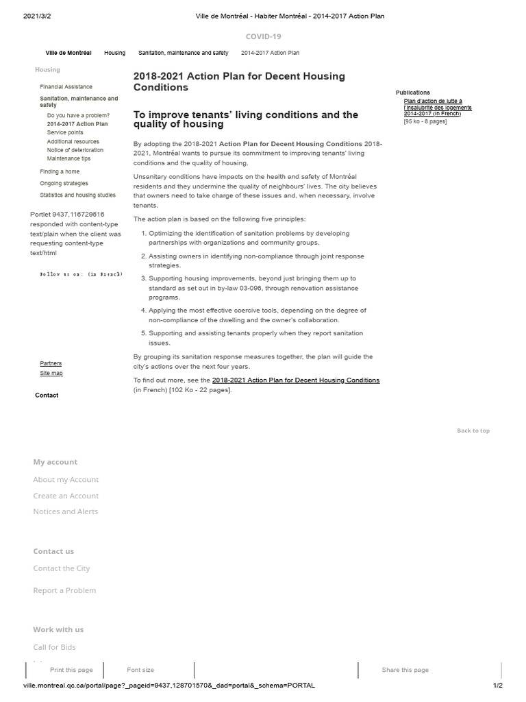 2018-2021 Action Plan For Decent Housing Conditions | PDF | Finance ...