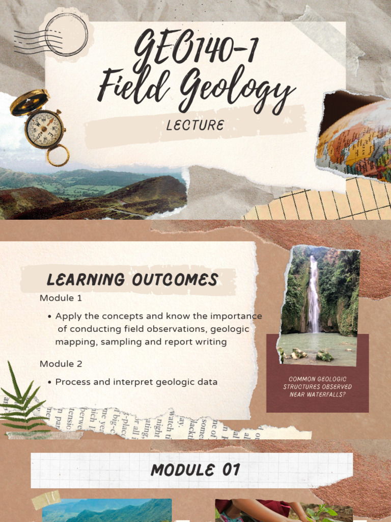 Field Geology Course Overview | PDF | Geology | Rock (Geology)