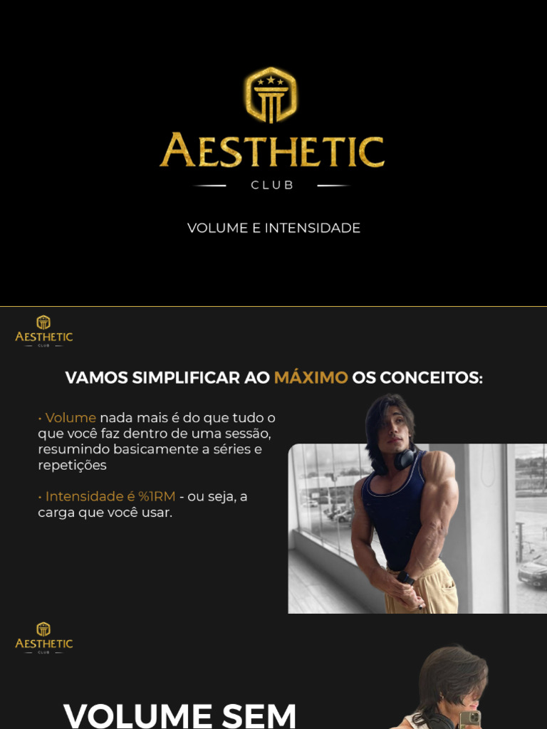 Volume e Intensidade | PDF