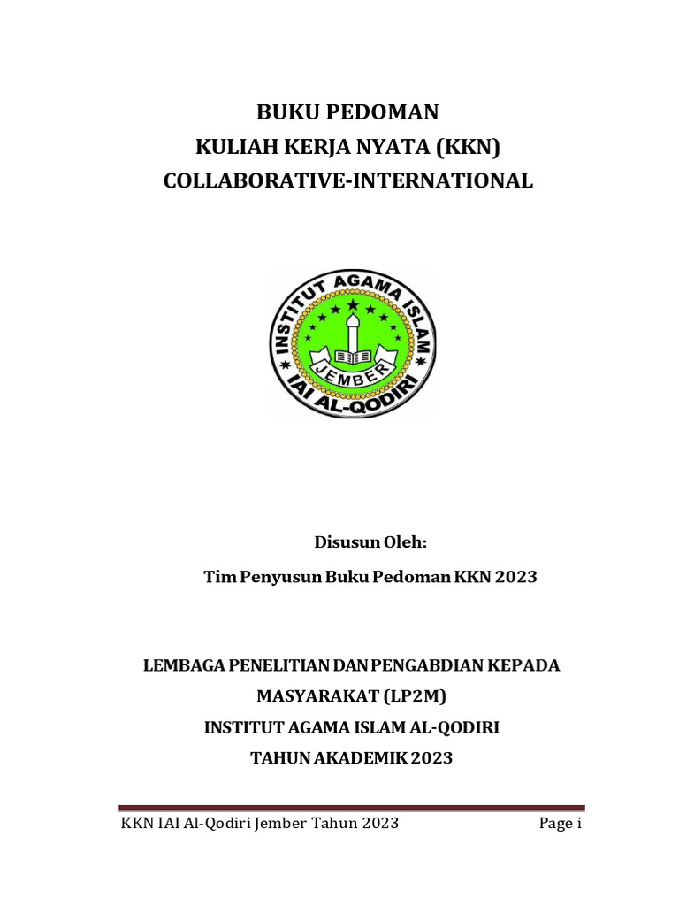 Buku Pedoman KKN New | PDF