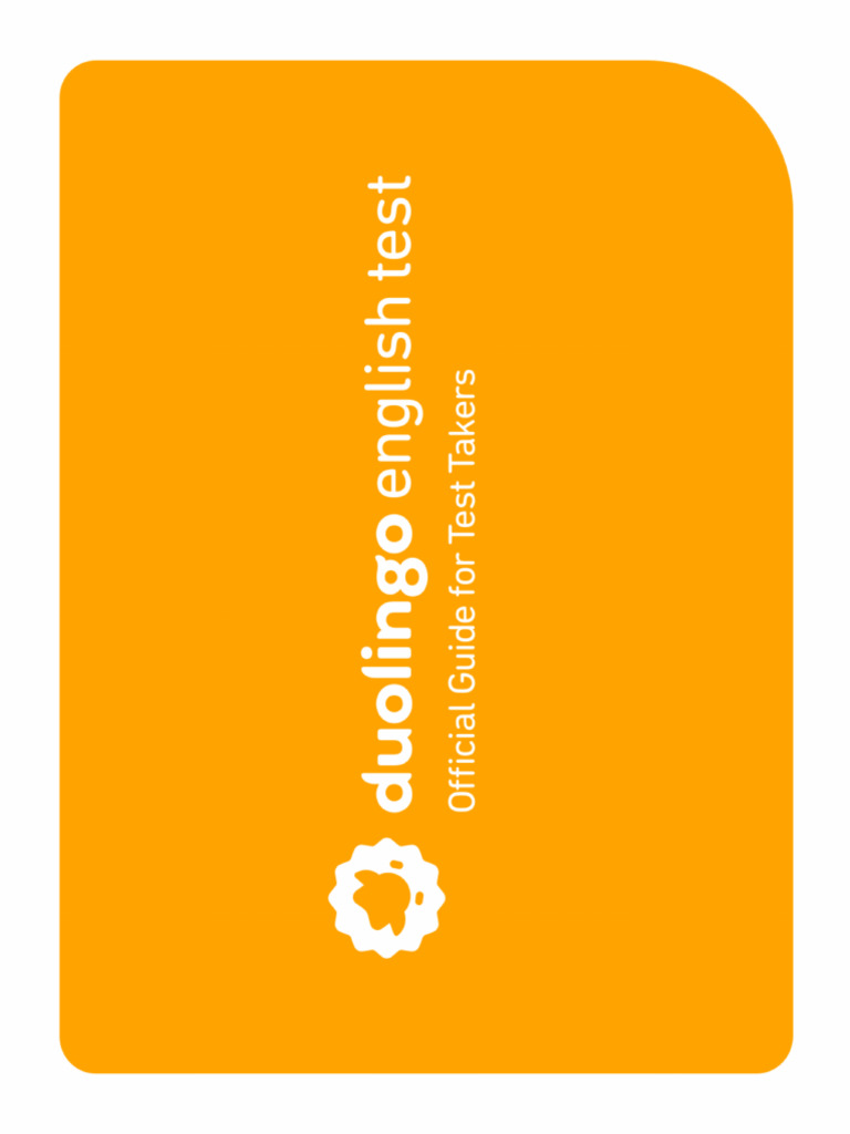 Official Guide For Test Takers - May 2021.PDF - Duolingo - Download1 | PDF
