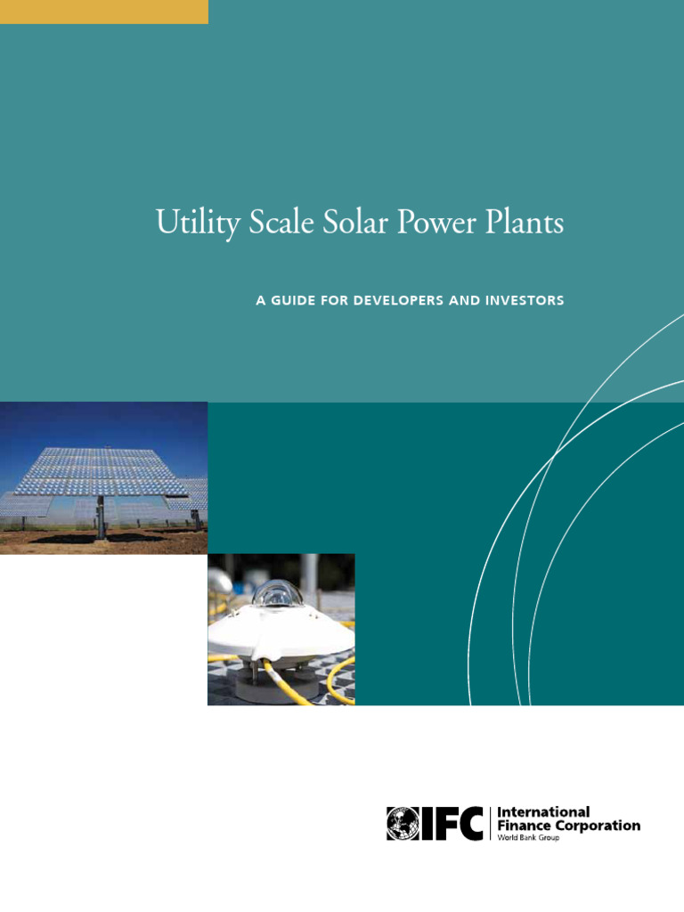 Utility-Scale Solar Power in India Guide | PDF | Photovoltaics ...