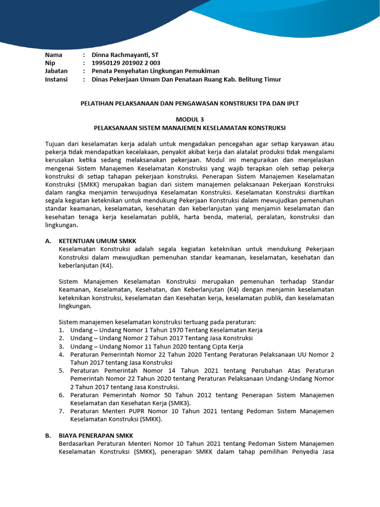 Rangkuman Modul 3 | PDF