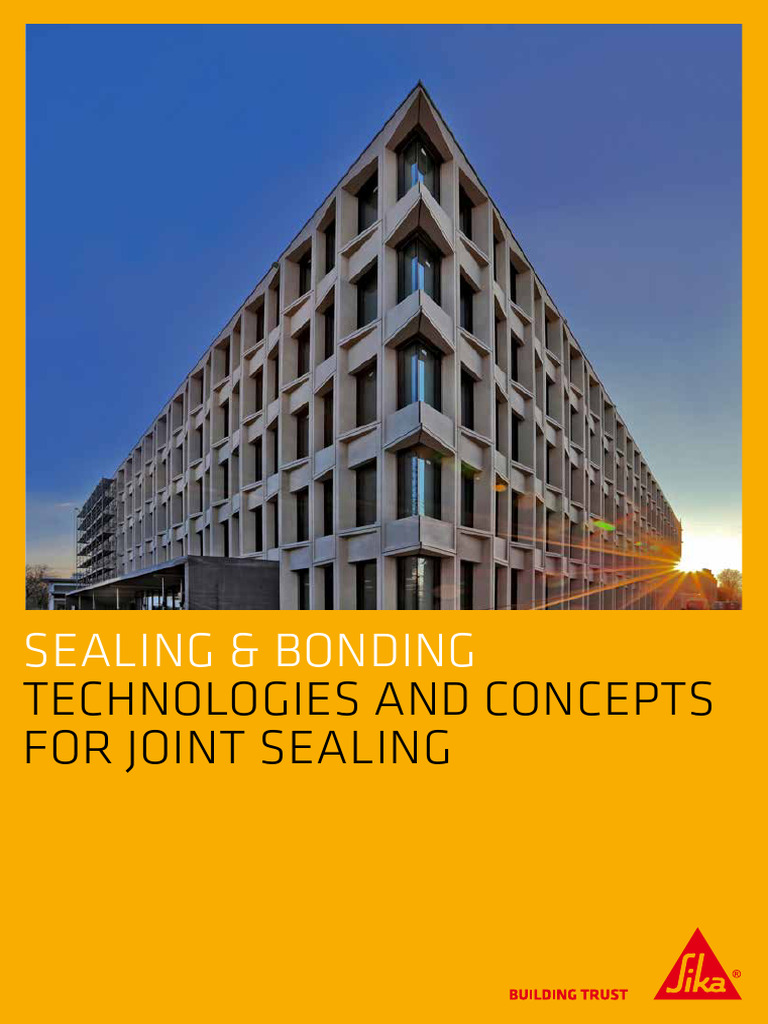Sika's Advanced Joint Sealing Solutions | PDF | Concrete ...