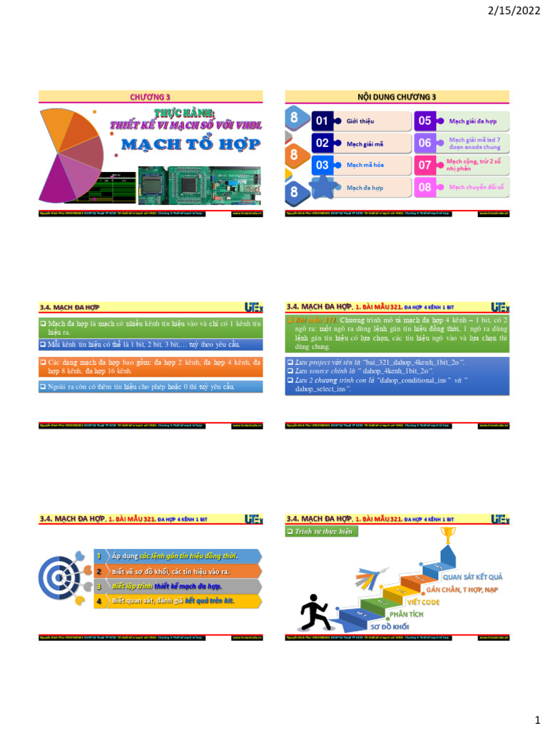 TT Chuong 3 Mach To Hop Phan 4 Mach Da Hop | PDF