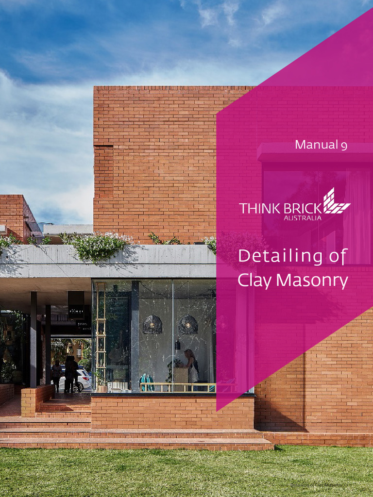 TBA 09 Detailing of Clay Masonry | PDF | Wall | Framing (Construction)