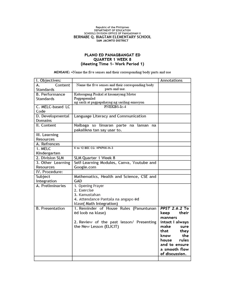 Cot First Q1week8 | PDF | Cognitive Science | Behavior Modification