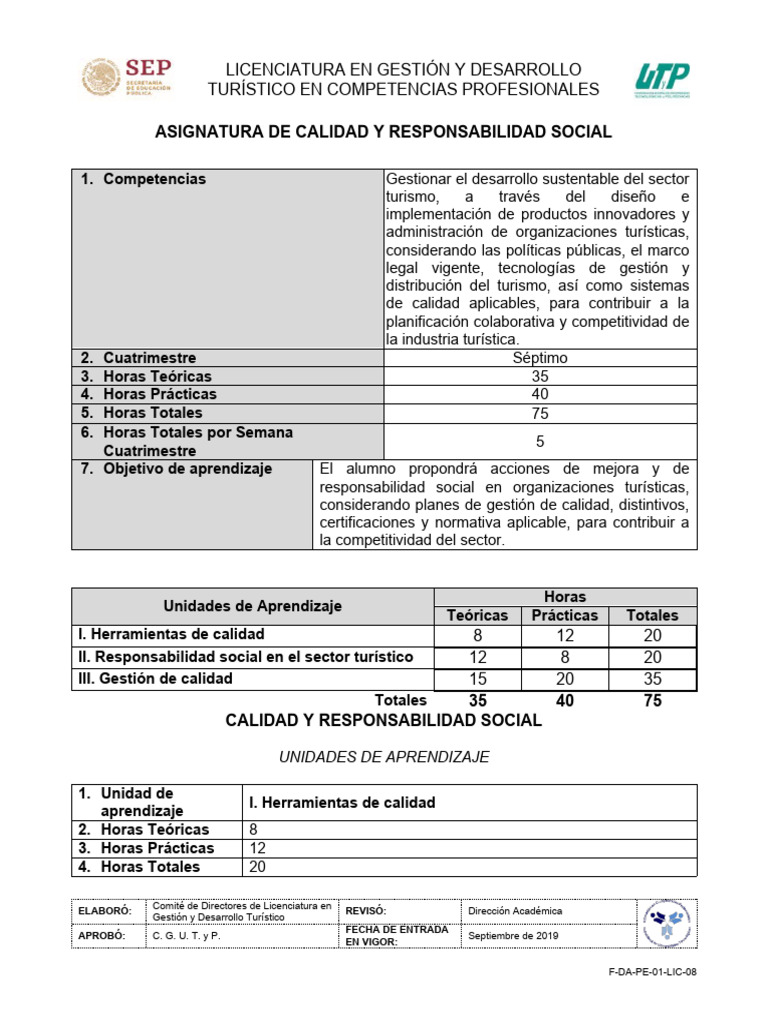 3 CALIDAD Y RESPONSABILIDAD SOCIAL | PDF