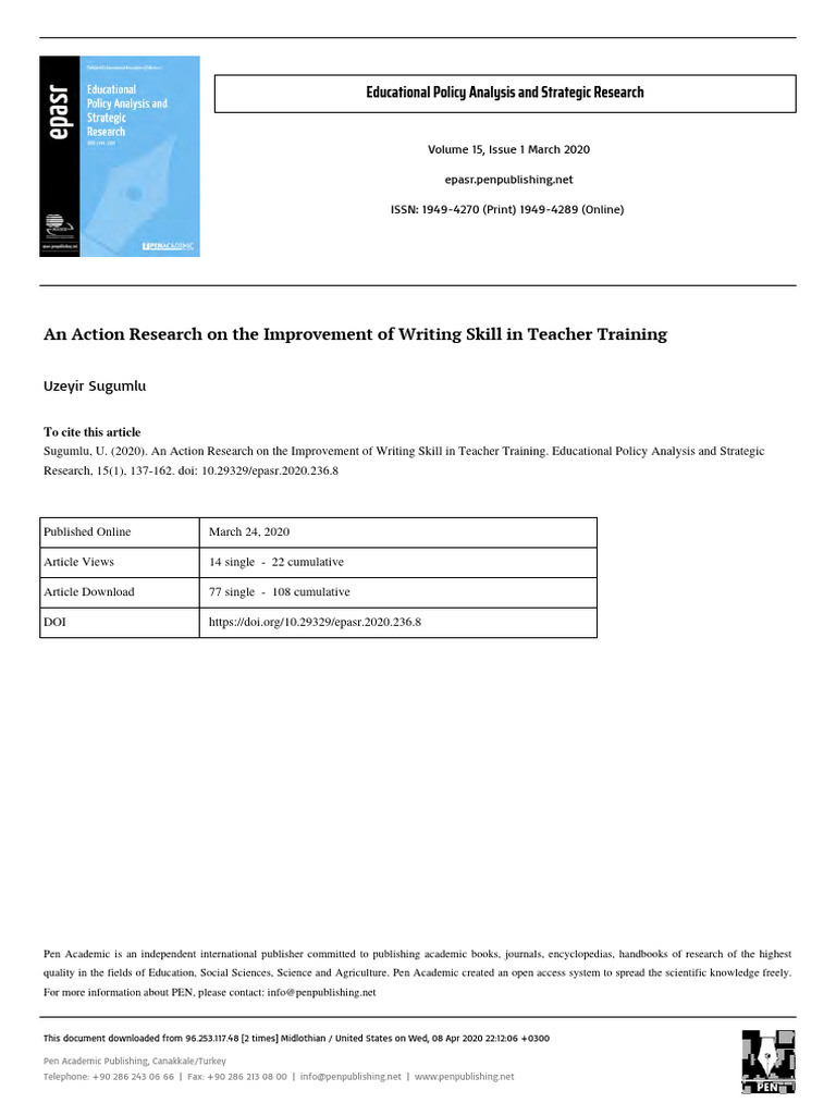 Research About Writing | PDF | Thought | Data