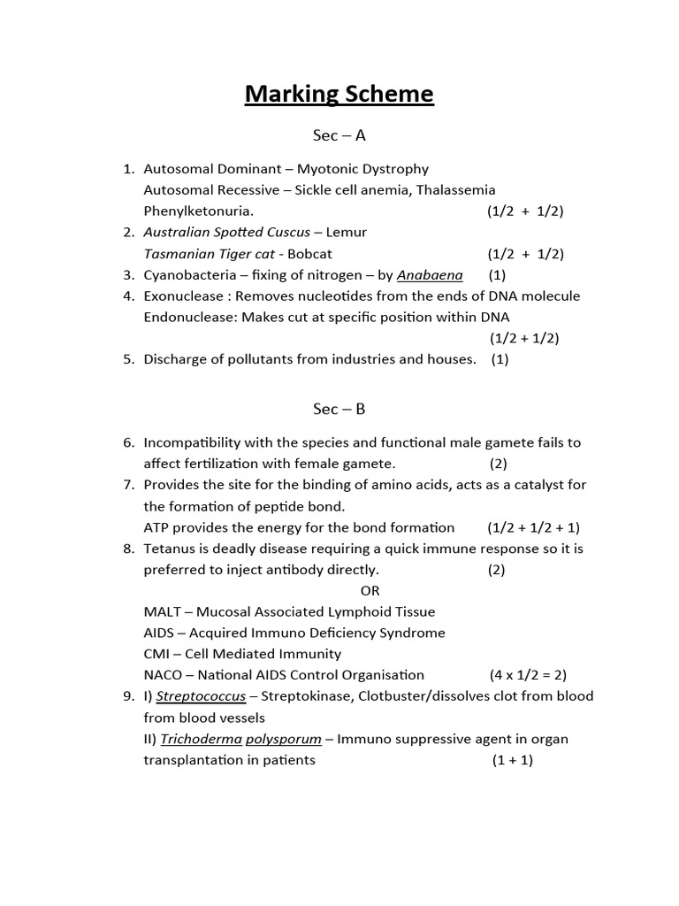 MS SP 1 Bio 01 | PDF | Immune System | Bacteria