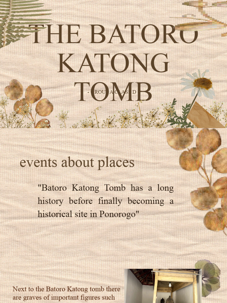 Goup A Class D Batoro Katong | PDF