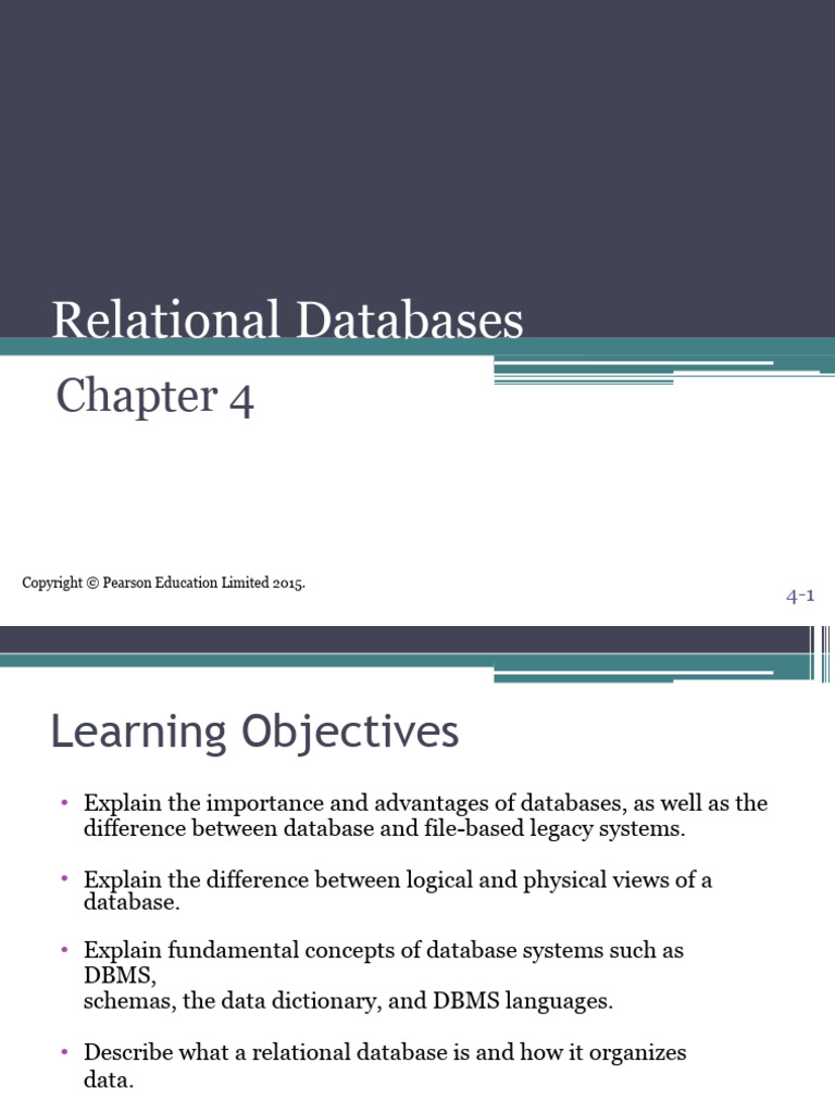 02 - Part 2.1 - Relational Databases | PDF | Databases | Relational Model 02 - Part 2.1 - Relational Databases | PDF | Databases | Relational Model