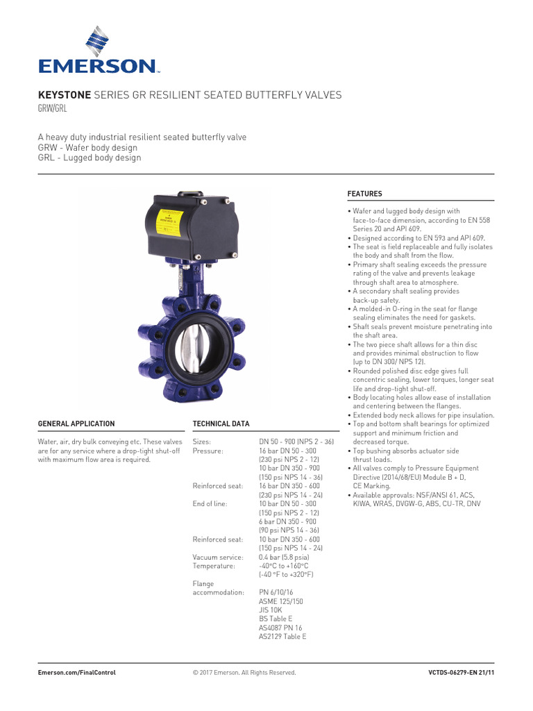 GR Keystone | PDF | Valve | Stainless Steel