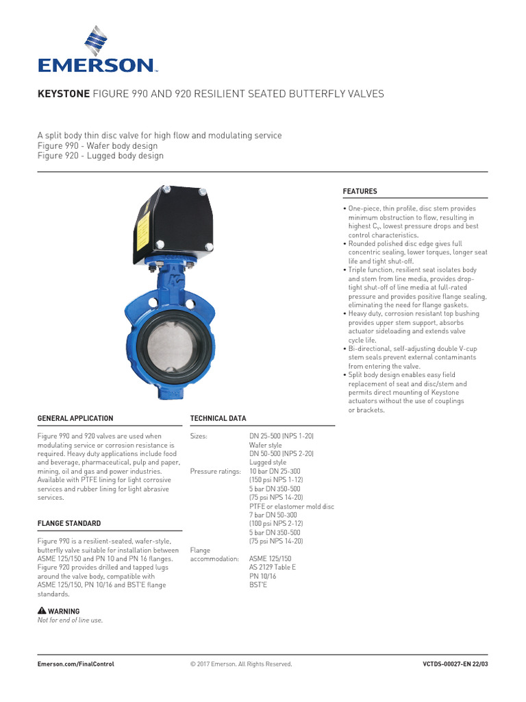 Figure 990-920 Keystone | PDF | Valve | Lubricant