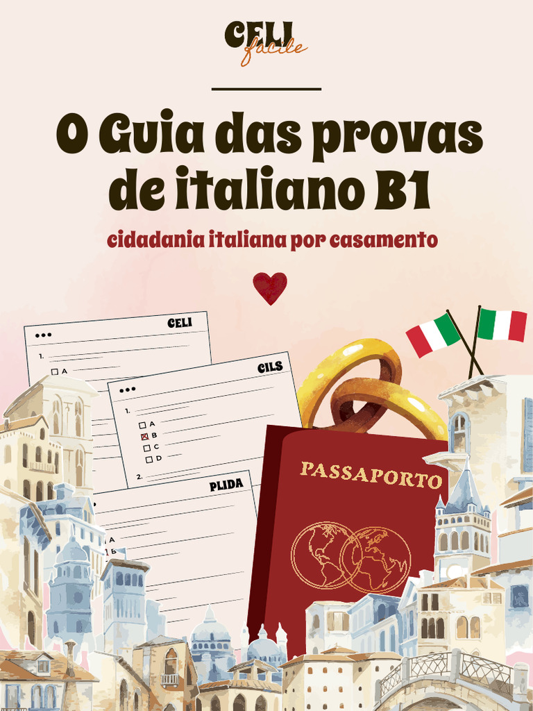 Guia Das Provas de Italiano B1 | PDF | Itália | Fluência
