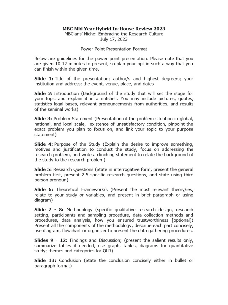 Format | PDF | Methodology | Scientific Method