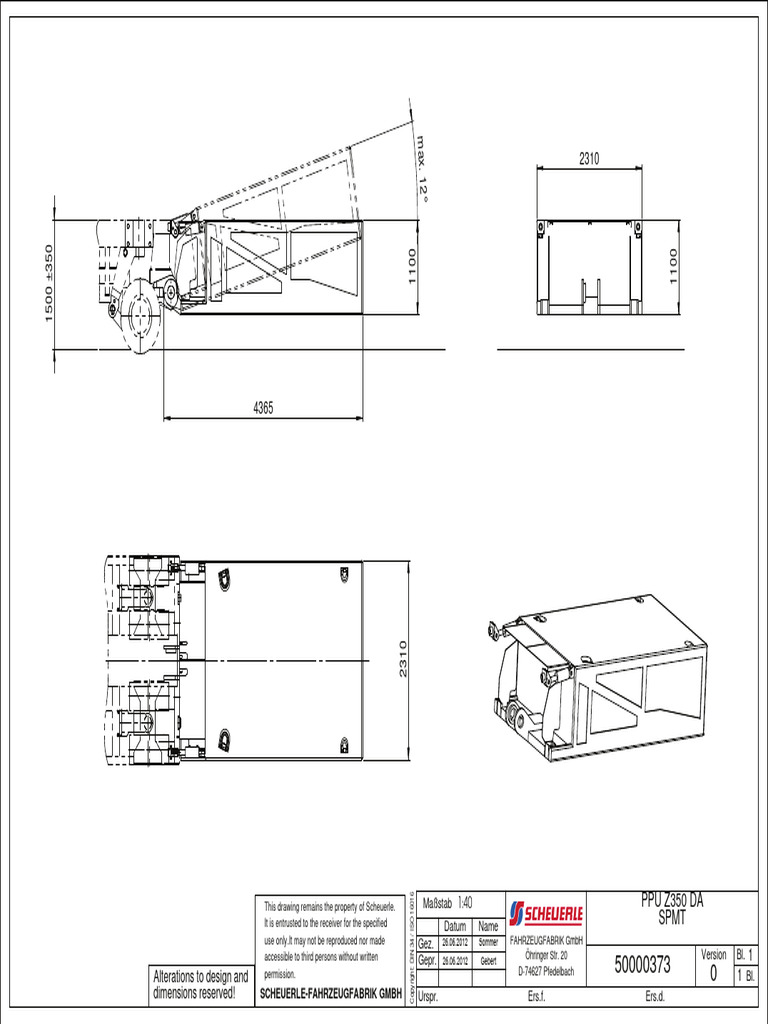 SPMT - Technical Specification | PDF