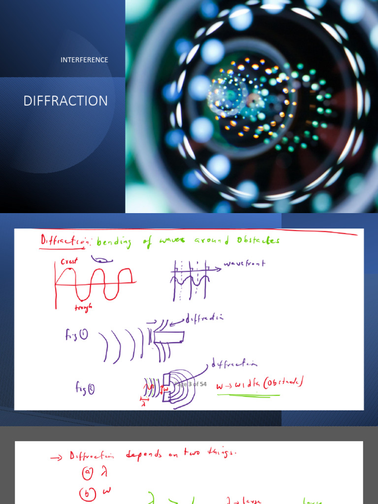 Diffraction and Thin Film and Polarization of Light | PDF