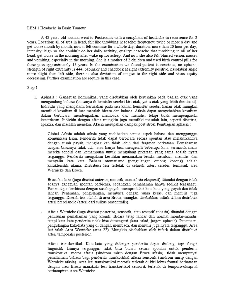 LBM 1 Saraf Cully | PDF