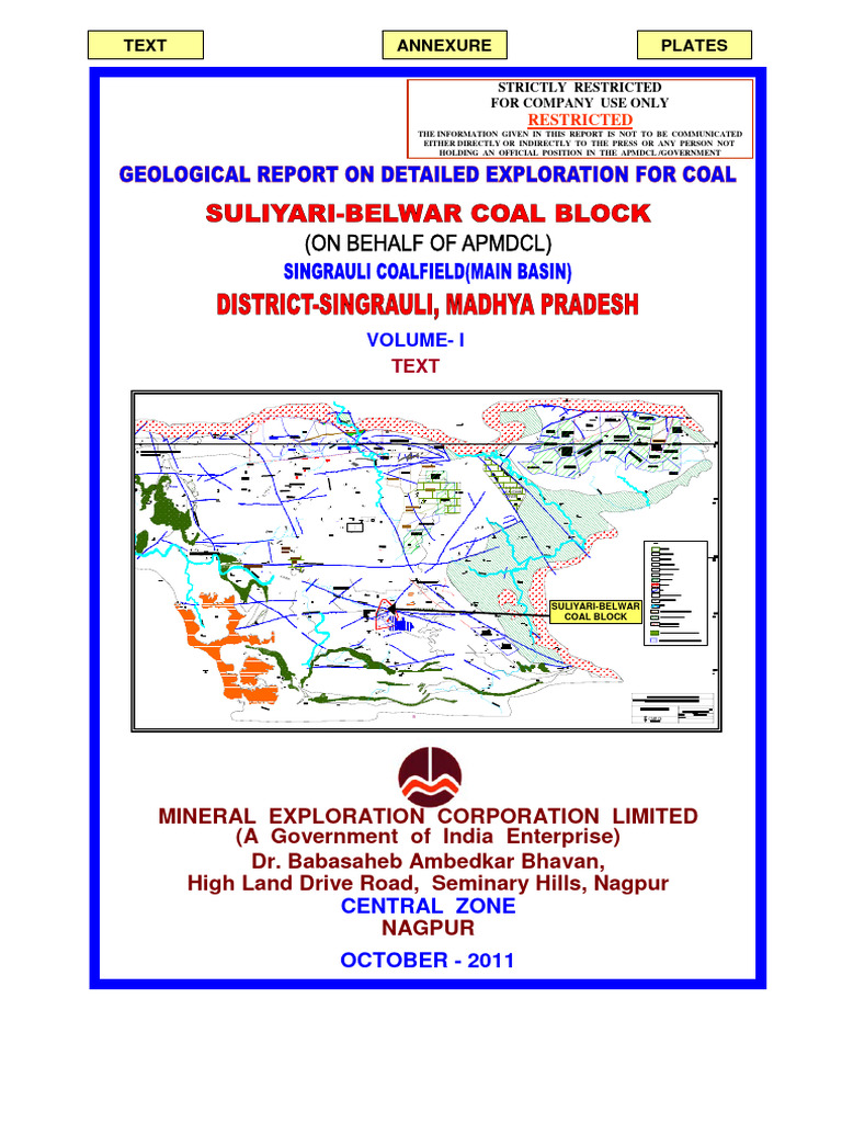 MDO-Geological Report | PDF | Fault (Geology) | Shale