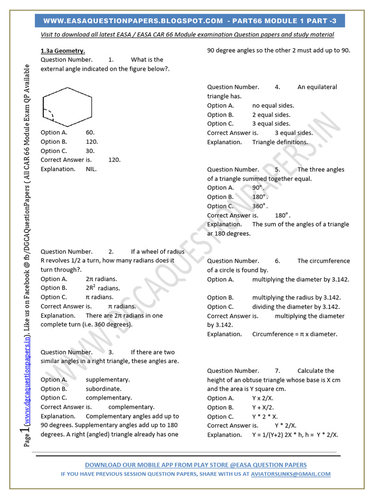 Module 2 Test | PDF | Circle | Triangle