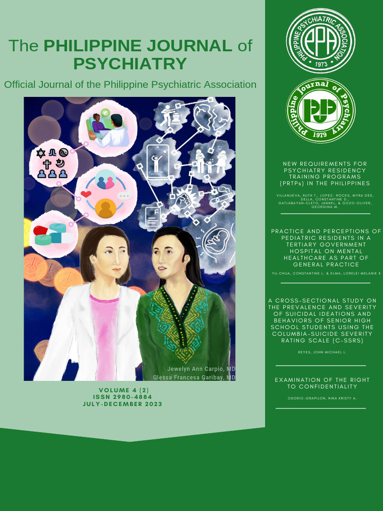 Philippine Journal of Psychiatry - Volume 4, Issue 2 | PDF | Mentorship ...