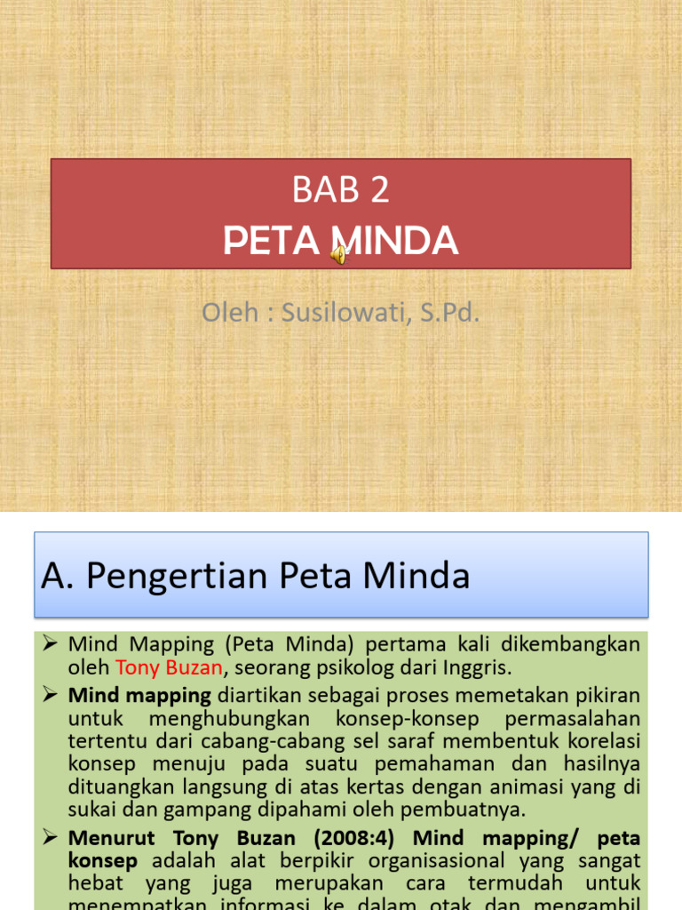 Bab 2 Peta Minda | PDF | Karier & Perkembangan
