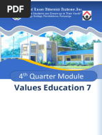 Sample Lesson Plan For Values Education For Grade 8 | PDF