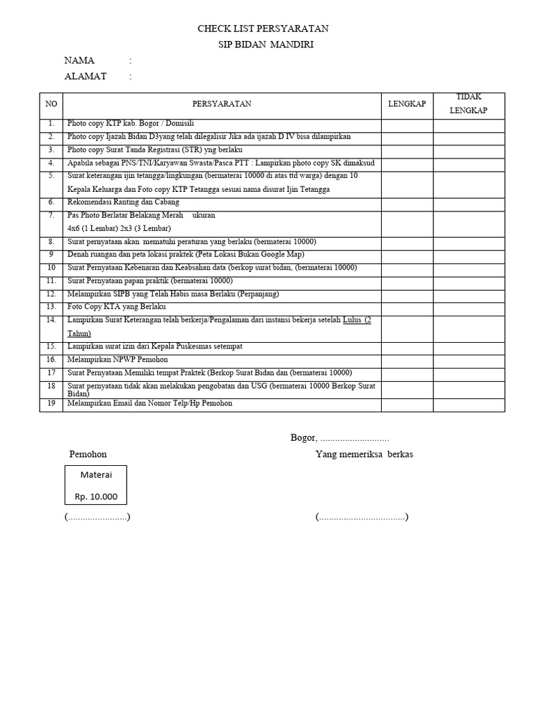 Syarat Sipb Mandiri 2022 1 Pdf