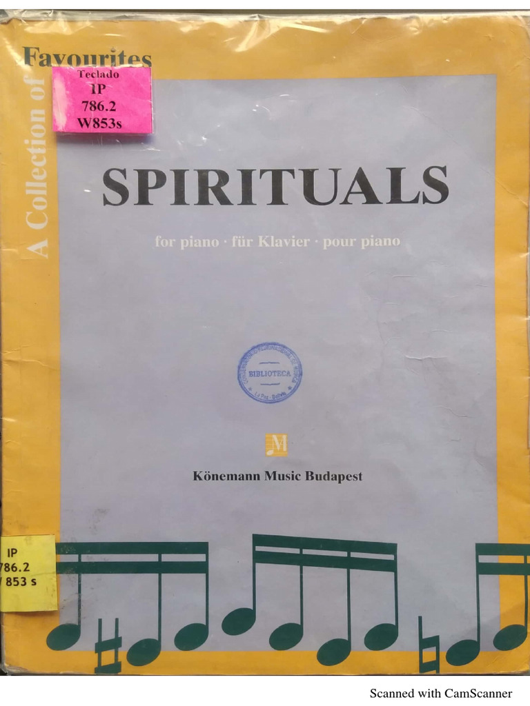 Spirituals For Piano | PDF