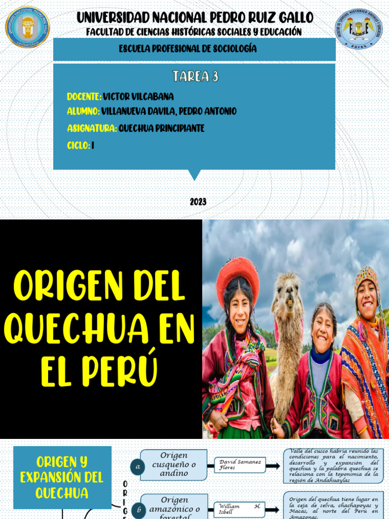 Origen Del Quechua | PDF
